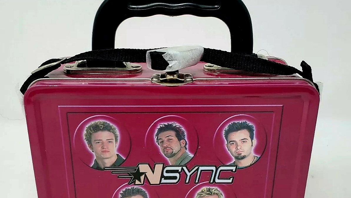 NSYNC RED METAL LUNCH BOX – DUDECAPZ BEANIE STORE