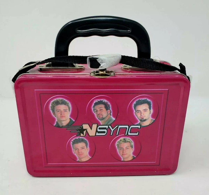 NSYNC RED METAL LUNCH BOX – DUDECAPZ BEANIE STORE